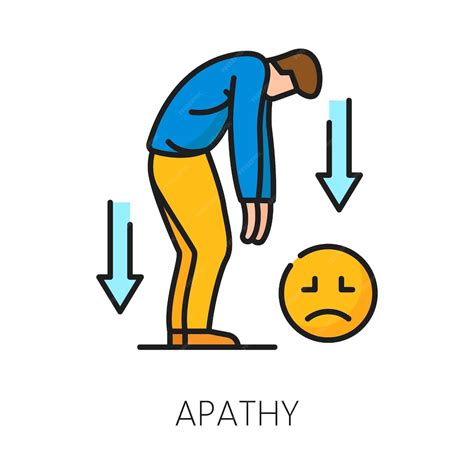 Premium Vector Apathy Psychological Disorder Problem Mental Health