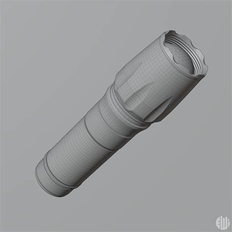 3d Flashlight On Behance