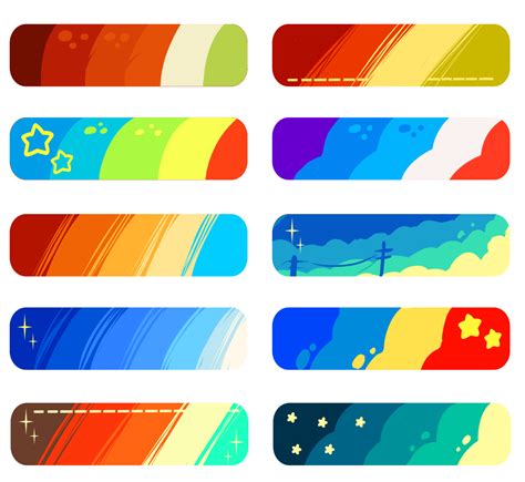 🌈f2u Color Pallets🌈 On Toyhouse