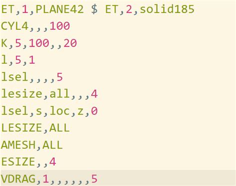 Ansys命令流——圆柱体网格划分ansys圆柱体网格划分 Csdn博客 Ansys命令流——圆柱体网格划分ansys圆柱体网格划分 Csdn博客