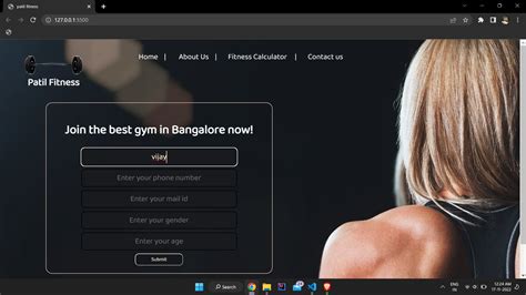 GitHub PRASANNAPATIL GymApplication A Fronted Gym Application Page Using HTML And CSS