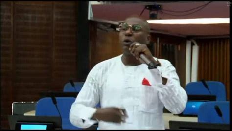 Hon Alfred Ayodele Thompson Delivers Eloquent Maiden Speech In