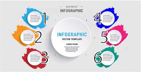 Premium Vector Realistic Circular Diagram Infographic