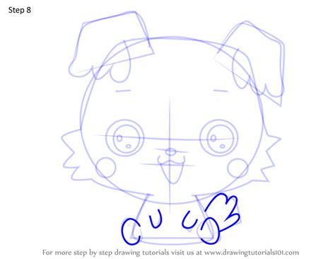How To Draw Chibimaru From Hello Kitty Hello Kitty Step By Step