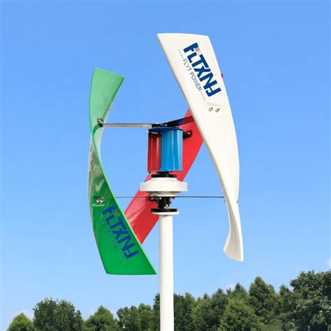 High Efficiency Smart Powerful Low Rpm Pitch Control Wind Turbine Generator Vertical Wind