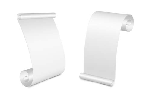Premium Vector Paper Roll Medieval Rolled Parchment Premium Vector Paper Roll Medieval Rolled Parchment