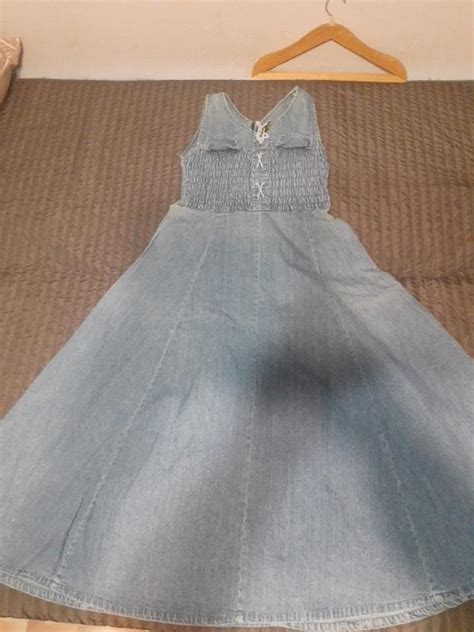 Сарафан джинсовый длинный — цена 319 грн в каталоге Сарафаны Купить женские вещи по доступной