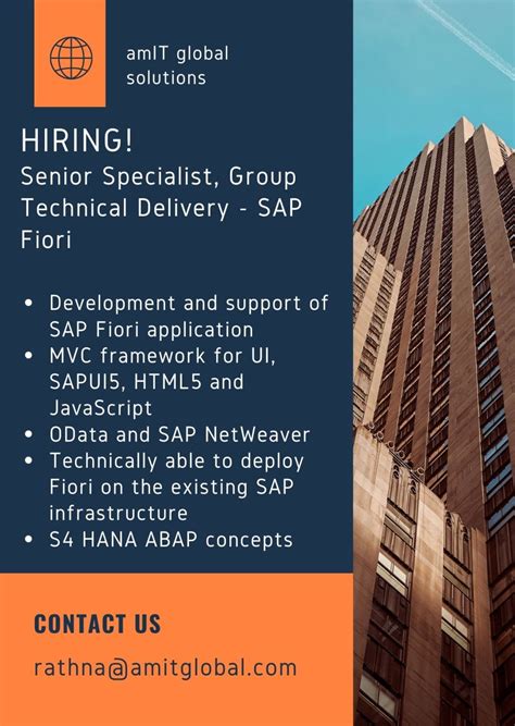 Rathina Prabha On Linkedin Hiring Sapfiori Fiori Sapui5 Odata