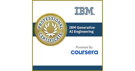 Ibm Generative Ai Engineering Professional Certificate Was Issued By Serhii Tymofeiev