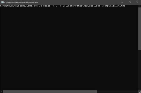 Vim Gvim 82 Stuck On Startup Stack Overflow