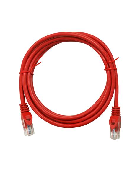 Patch Cord Cat Rojo FT Redondo LANTEK LTK C R Lanprosa
