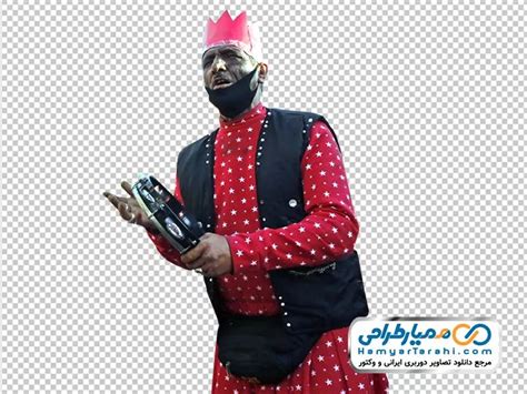 دانلود تصویر حاجی فیروز در حال آواز 11171341 همیار طراحی