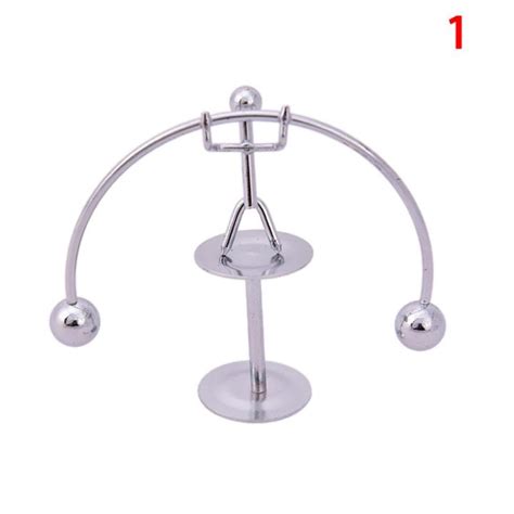 Pendulum Cradle Science Physics Balance Toy Stainless Steel Newton