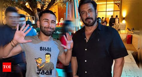 Orry Drops Unseen Throwback Pictures With Salman Khan From His Birthday