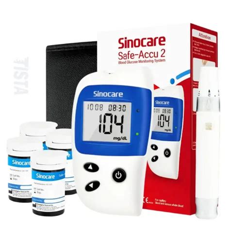 Sinocare Safe Accu 2 Glucometer Tista Online Shop