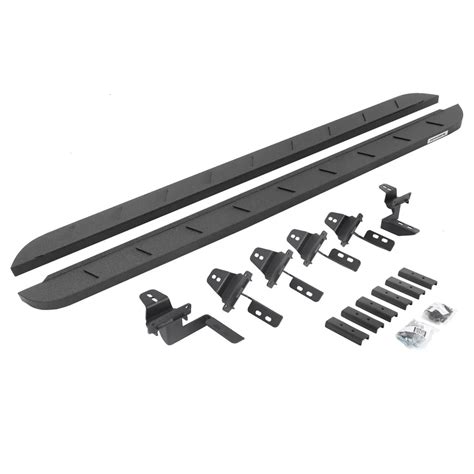 Go Rhino 63450568st Rb10 Slim Line Running Boards With Mounting