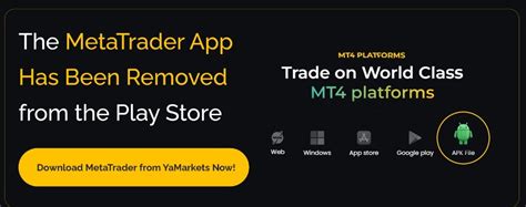 The Metatrader App Has Been Removed From The Play Store Download