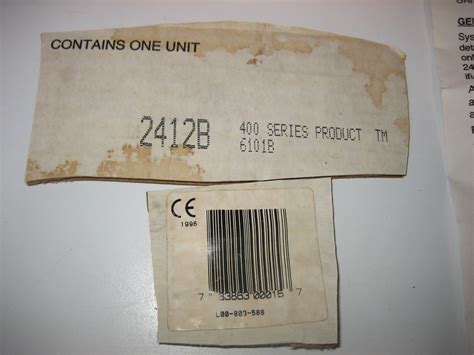 System Sensor 2412 Direct Wire Smoke Detector New Old Stock Open Box Max Marine Electronics