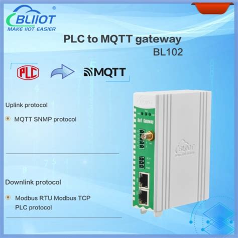Plc To Mqtt Industrial Iot Gateway Bl102