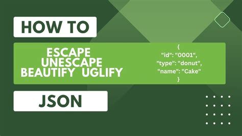 json unescape quotes