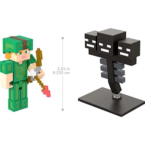 Mattel Minecraft Craft A Block 2 Pk Action Figures