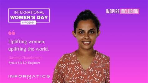 Celebrating Womens Impact Reflections From Rashmi At Informatics