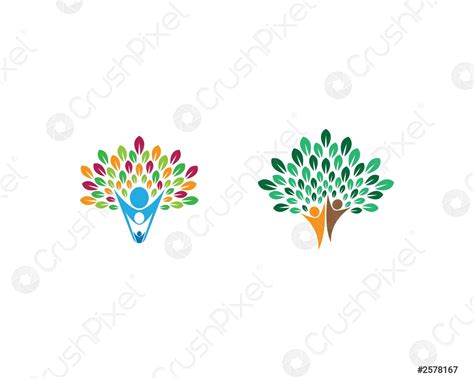 Tree Symbol Vector Icon Stock Vector 2578167 Crushpixel