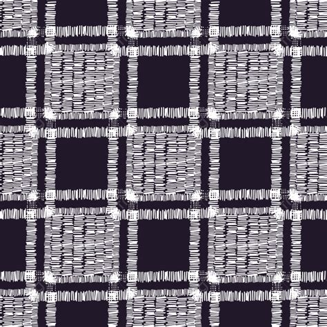 Modern Embroidery Geometric Tile Seamless Pattern Background Tile