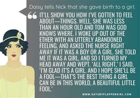 Top 37 Famous Gatsby And Daisy Quotes • Gatsby Flapper Girl