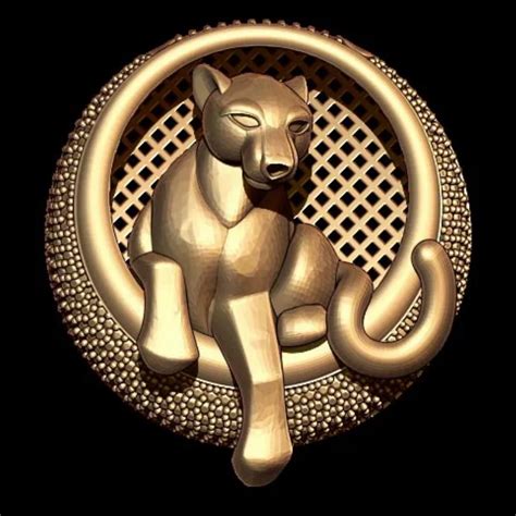 Exquisite Tiger Jewelry 3d Model Buy Now