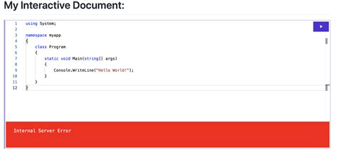 output not visible · issue 833 · dotnet try · github
