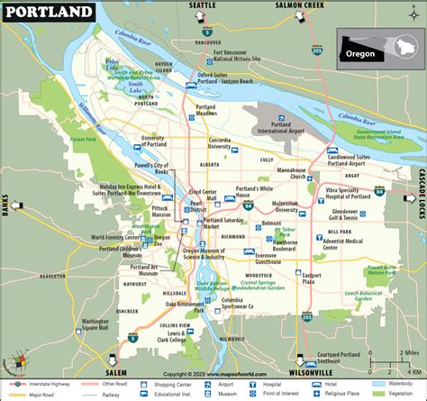 Portland Zip Code Map
