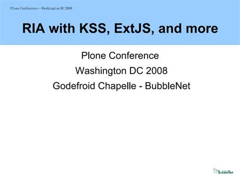 Kss Extjs Ppt