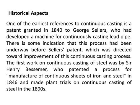 Continuous Casting Pdf
