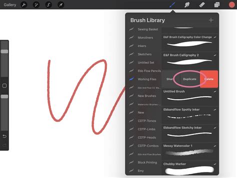 How To Resize Procreate Brushes Ebb And Flow Creative Co