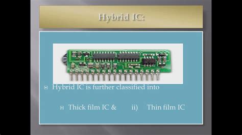 Sjctnc Dr Msathish Pph13b Linear And Digital Electronis Unit 1 Fabrication Of Ic Youtube