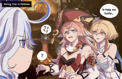 Yep I Really Need To Call Yanfei Genshin Impact HoYoLAB