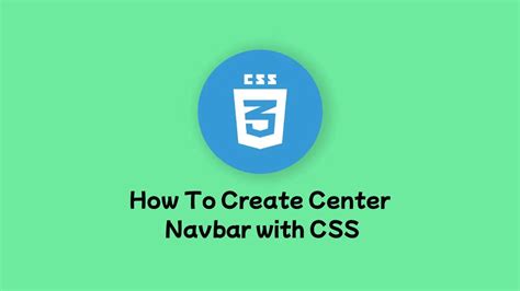 How To Create Center Navbar With Css Rustcode