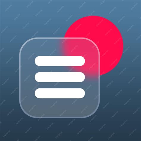 Premium Psd Ui Glass Icon Illustrations Design Icon