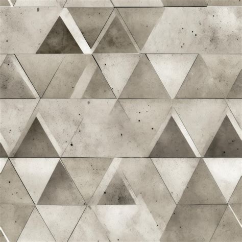 premium ai image concrete with angular triangular pattern seamless