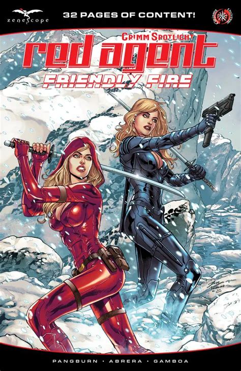 Grimm Spotlight Red Agent Friendly Fire Comic Review Comical