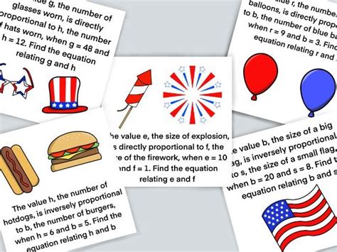 4th July Ks4 Maths Activities Direct And Inverse Proportion Teaching Resources