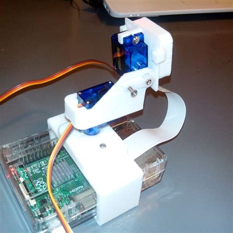Raspberry Pi Camera Tilt Mount Free D Model On Creazilla