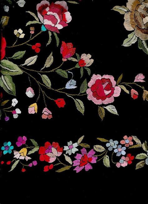 Mejores Im Genes De Flores Para Bordar Manton En Pinterest Dibujos Bordados Dibujos De Y