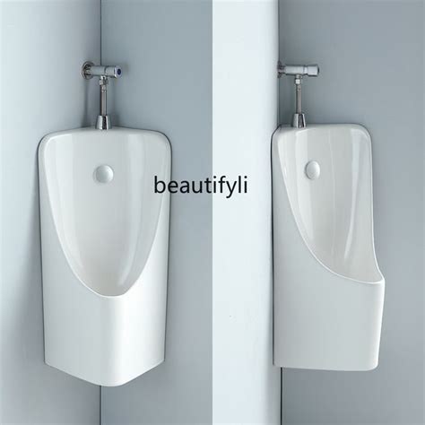 Triangle Wall Mounted Urinal Induction Urinal Household Corner Urine