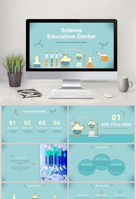 Mẫu Mẫu Ppt Trung Tâm Giáo Dục Khoa Học Hoạt Hình Xanh PowerPoint PPTX Tải xuống miễn phí