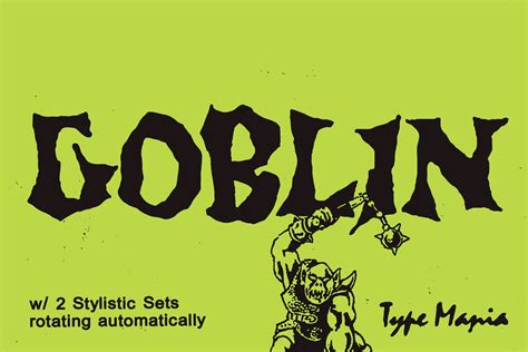 Goblin Tm Font Youworkforthem