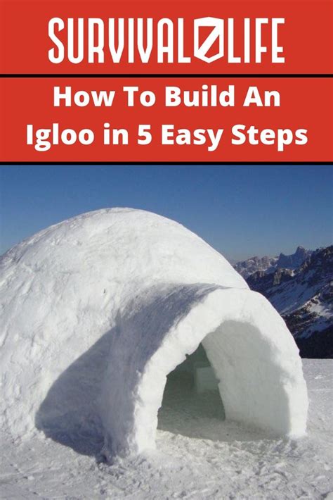 How To Build An Igloo In 5 Easy Steps