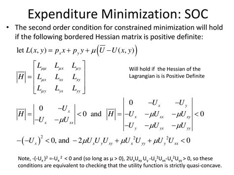 Ppt Expenditure Minimization Powerpoint Presentation Free Download Id 5656898