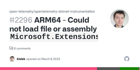 ARM64 Could Not Load File Or Assembly Microsoft Extensions Logging Abstractions Issue